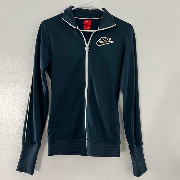 Nike | Jackets & Coats | Nike Pre Gamer Midnight Blue Zip Up Track ...